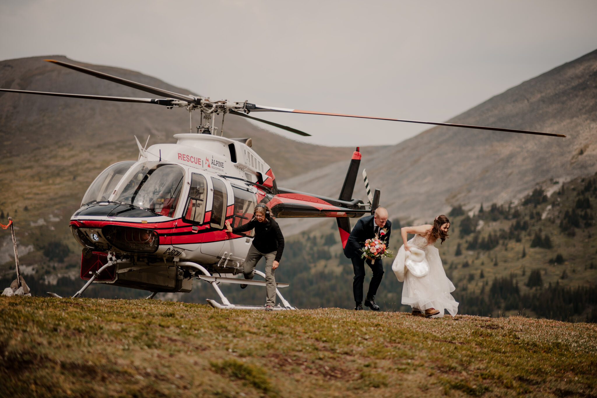 Canmore Helicopter Elopement with Martha's Heli Hikes ...