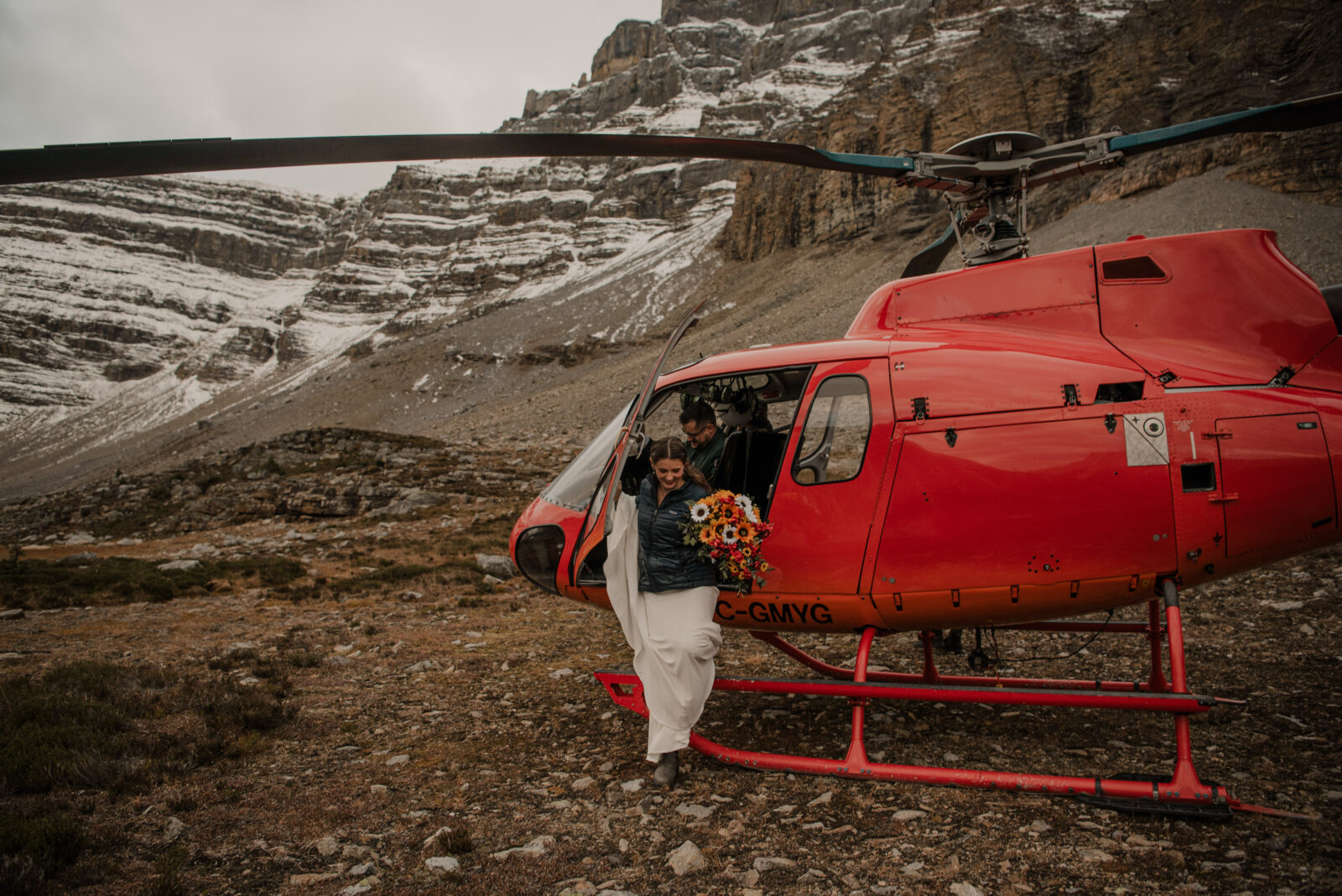 Fall Elopement with Rockies Heli - lenajenisephotography.com